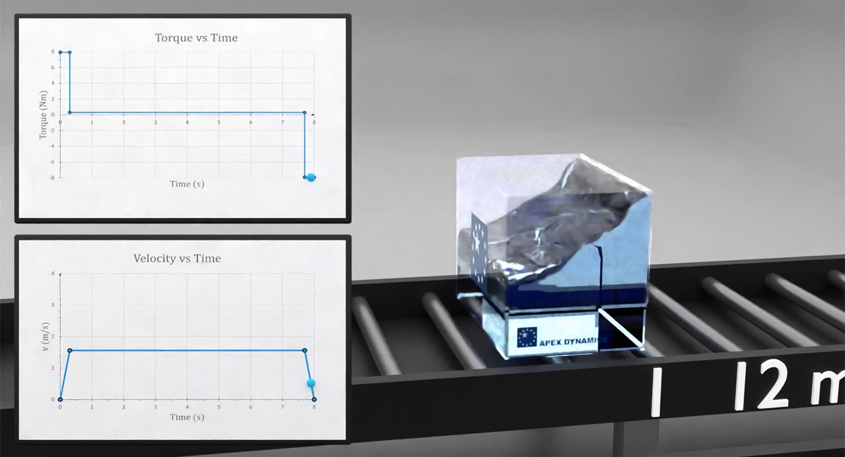 Massatraagheid bij tandheugels en rondsels in en interessante simulatie