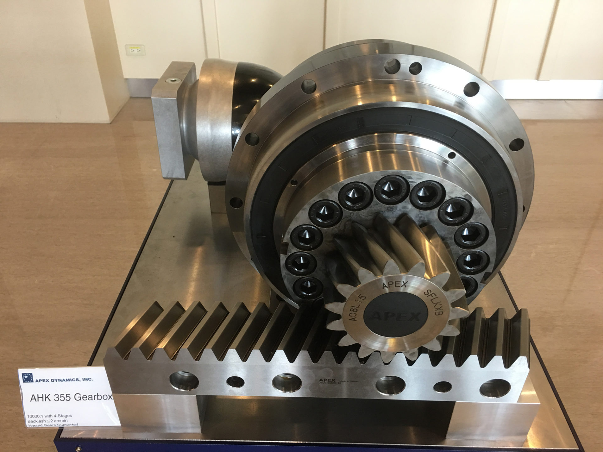 De tandheugels en rondsels is goed ontvangen door de markt