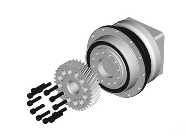 Fixed shaft pinion and its most important application