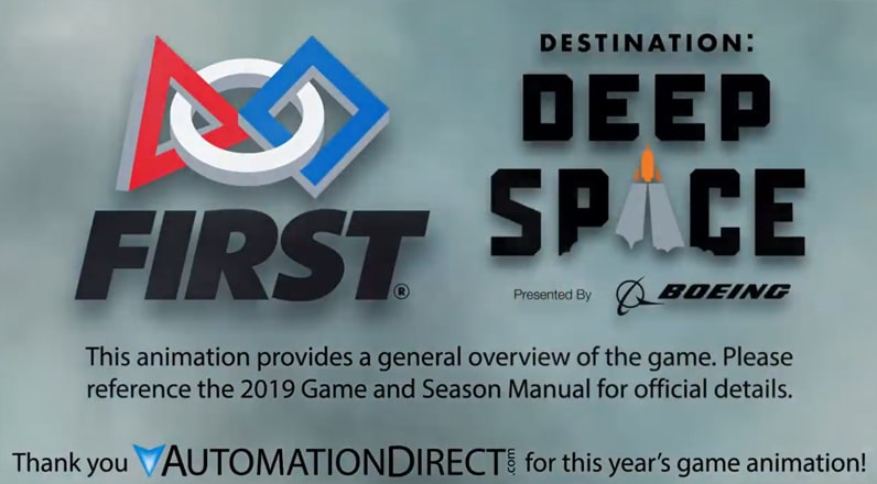FIRST Robotics Competition game for 2019 - Deep Space Game