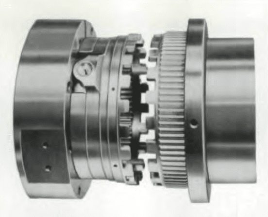 Pinion with Curvic Plate coupling for high-precision applications