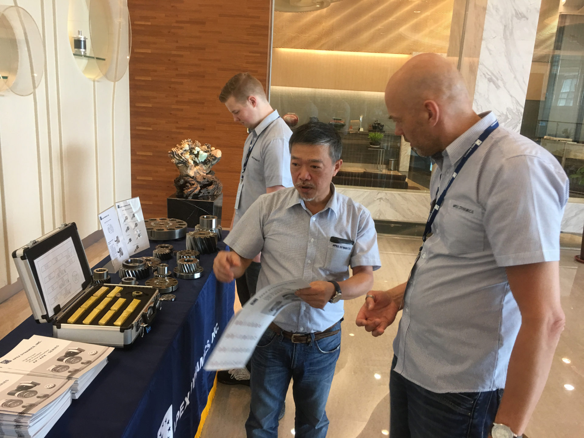 De tandheugels en rondsels is goed ontvangen door de markt