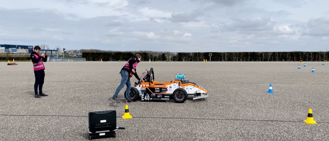 Apex Dynamics present on the test day of University Racing Eindhoven