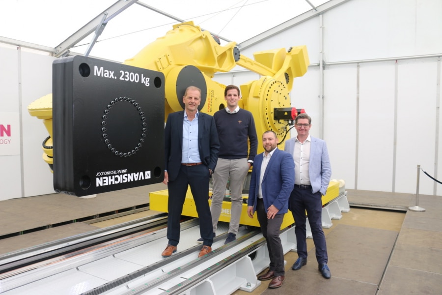 Lineaire technologie vergroot bereik robots met zwaardere belading